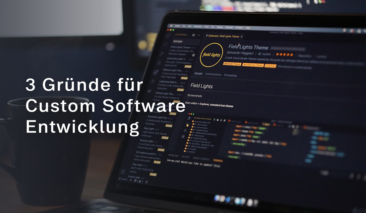 3 Gründe für Custom Software Entwicklung